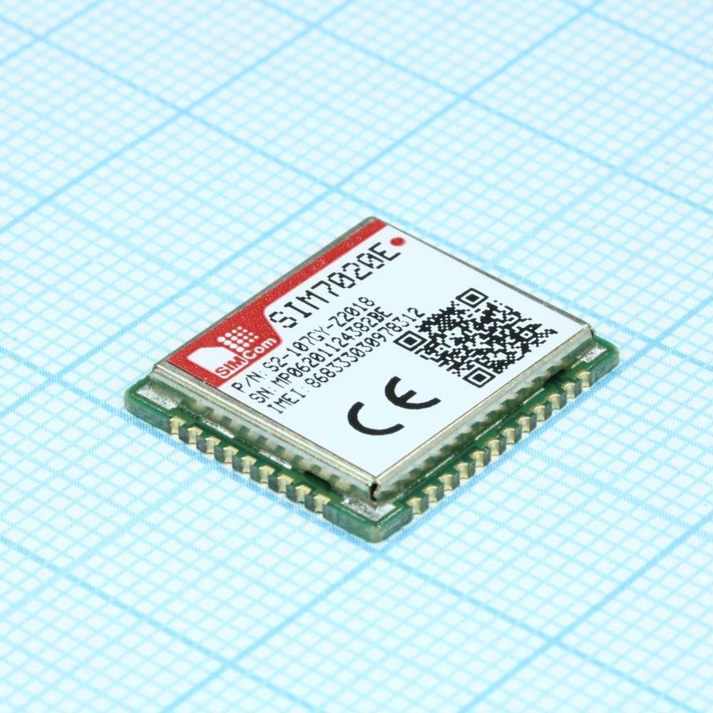 SIM7020E, Модуль стандарта NB-IoT стационарный для небольшого объема ...