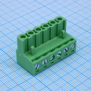 2EDGK-5.08-06P-14-1000, Разъемный клеммный блок, 6 контактов. Серия 2EDGK-5.08 Degson ...