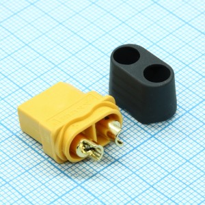 XT60H-F, Разъем 2 контакта шаг 7.2 мм Changzhou AMASS Electronics Co., Ltd купить оптом и в розницу