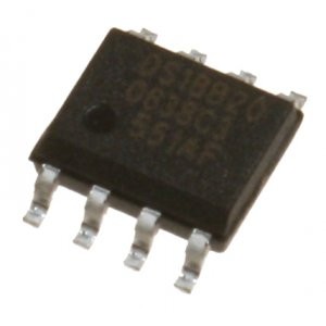 DS18B20Z+, Измеритель температуры с программируемым разрешением 8SOIC ...