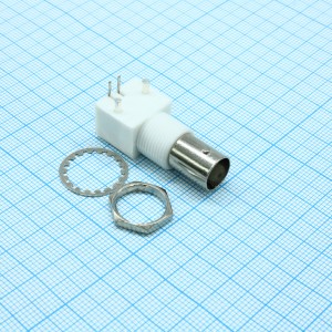 BNC-JR, Разъем BNC гнездо на плату, прямой угол Shanghai Ruichi Industry Co./Shenzhen RuiChi ...