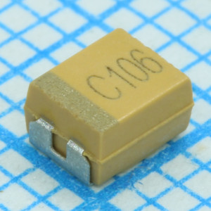 CA45-B010K476T, Конденсатор танталовый 47мкФ ±10% 10В типоразмер B XIANGYEE купить оптом и в розницу