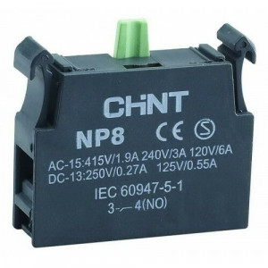 Блок контактный 1НЗ для NP8 CHINT 669999, CHINT Electric Co., Ltd ...