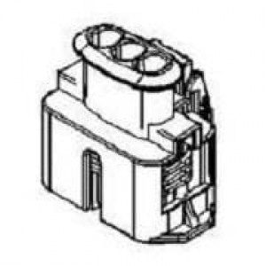 13697268, Автомобильные разъемы CON ATS 2.8W 3W F SL GRAY NYLON купить ...