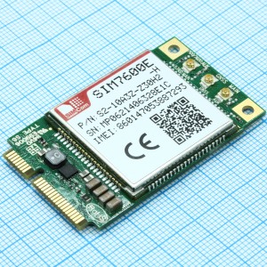 SIM7600E-H-PCIE, Четырехдиапазонный модуль GSM, WCDMA, LTE-TDD и LTE ...
