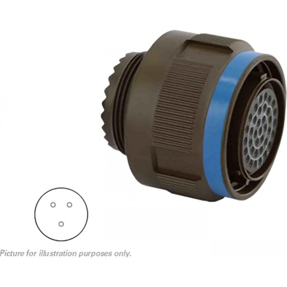 8D509W98SN, D38999 CONN,8D,PLUG,FEMALE,3 WAY,THREAD купить оптом и в ...