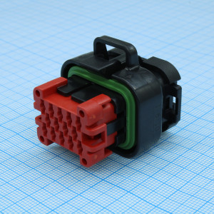 776273-1, Корпус разъема 14 контактов монтаж на кабель автомобильного ...