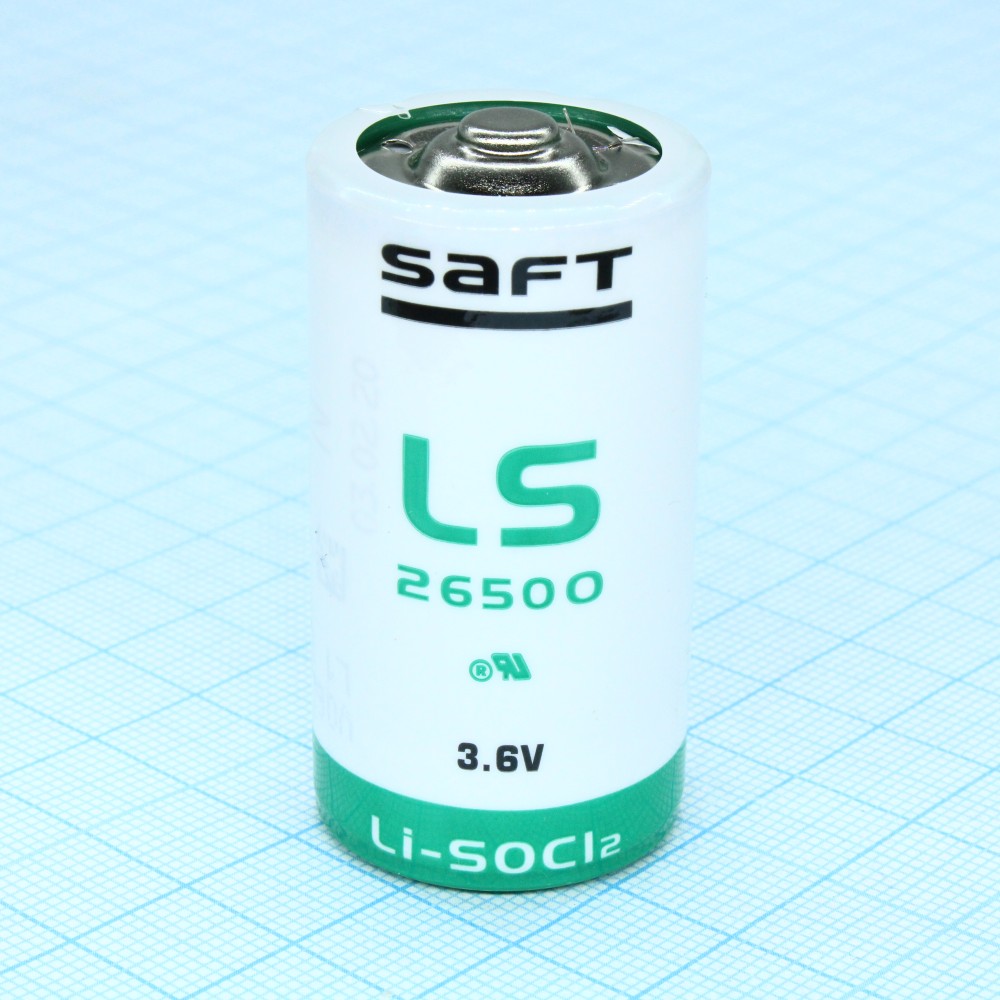 LS26500 CNR, Батарея литиевая 3.6В 7700мАч Saft Batteries купить оптом ...