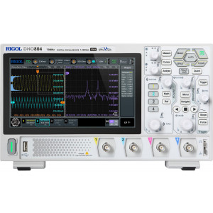 DHO804, Осциллограф цифровой 4 канала, 70 МГц, 1,25 Гвыб/с, сенсорный дисплей, 12бит АЦП Rigol ...