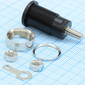 24.301.2, Гнездо приборное, черное Changzhou AMASS Electronics Co., Ltd ...