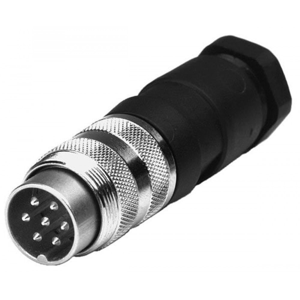 T3400-552, DIN Connectors MALE CABLE CONNECTOR 6 WAY Amphenol ...