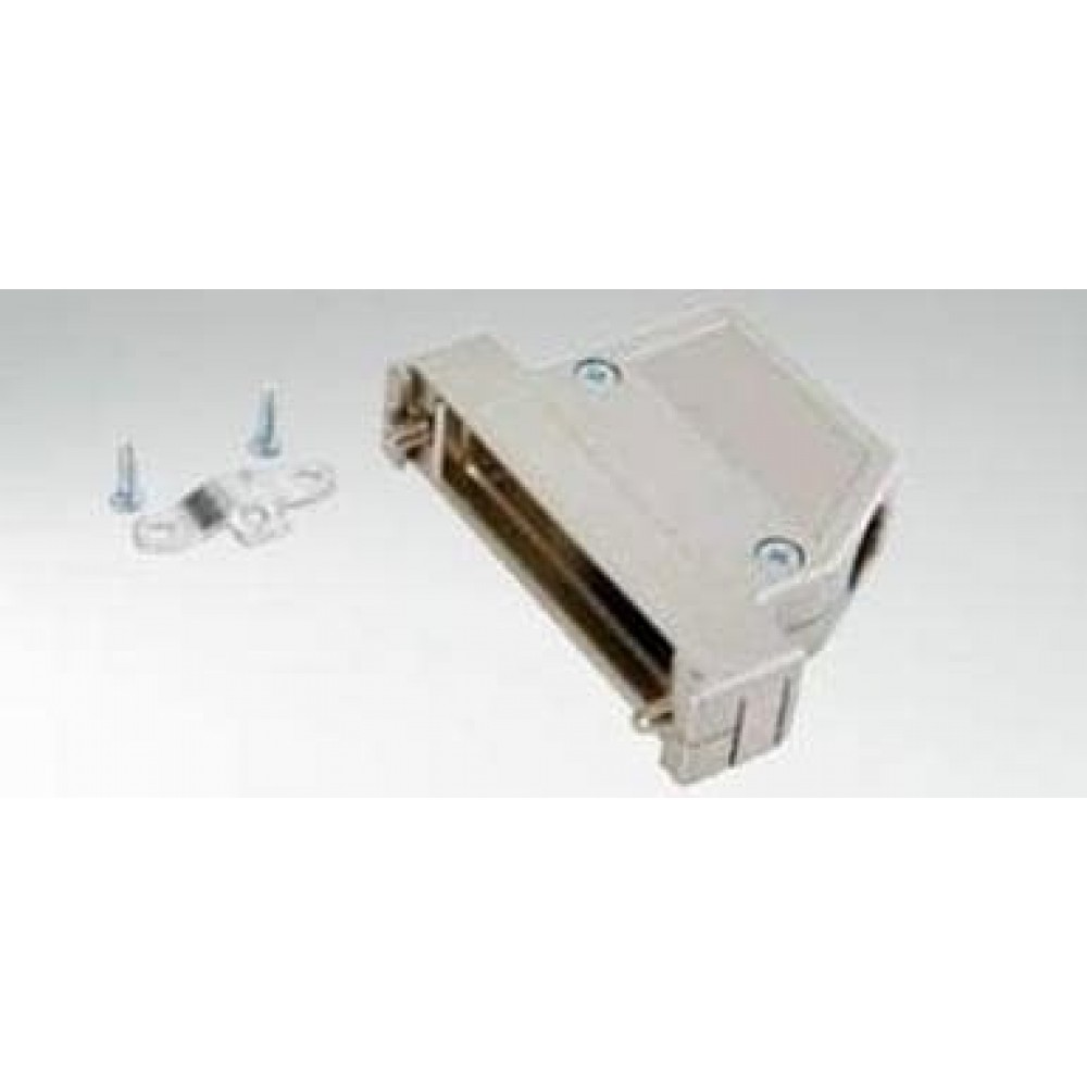 165X16459X, Корпуса разъемов D-Sub 9P PLASTIC HOOD W/ SIDE CABLE EXIT ...