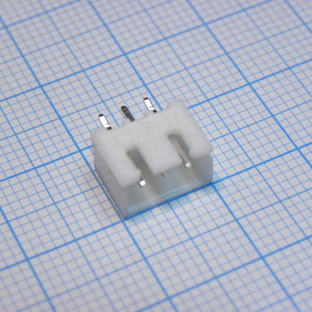 B3B-XH-A (LF)(SN), Серия XH. Корпус разъема - вилка на плату 3 контакта, шаг 2.5мм JST купить ...