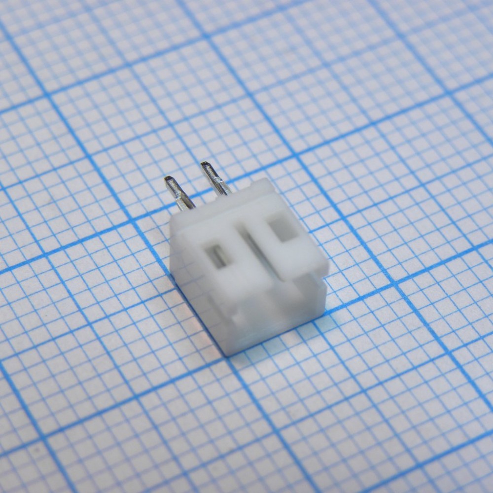 B2B-PH-K-S (LF)(SN), Серия PH. Разъем типа провод-плата, ввод сверху, 2 мм, 2 контакт(-ов ...