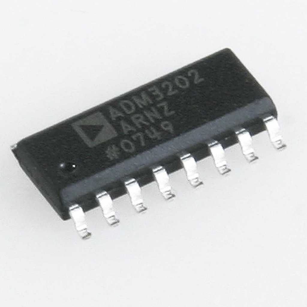 ADM3202ARNZ, Analog Devices, Inc. Быстродействующие, двухканальные компоненты интерфейса RS232/V ...